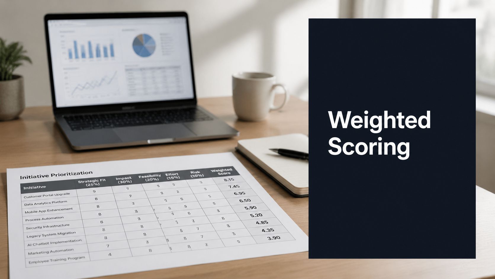 Build a Weighted Scoring Model: AI for Prioritization | SigOS Blog
